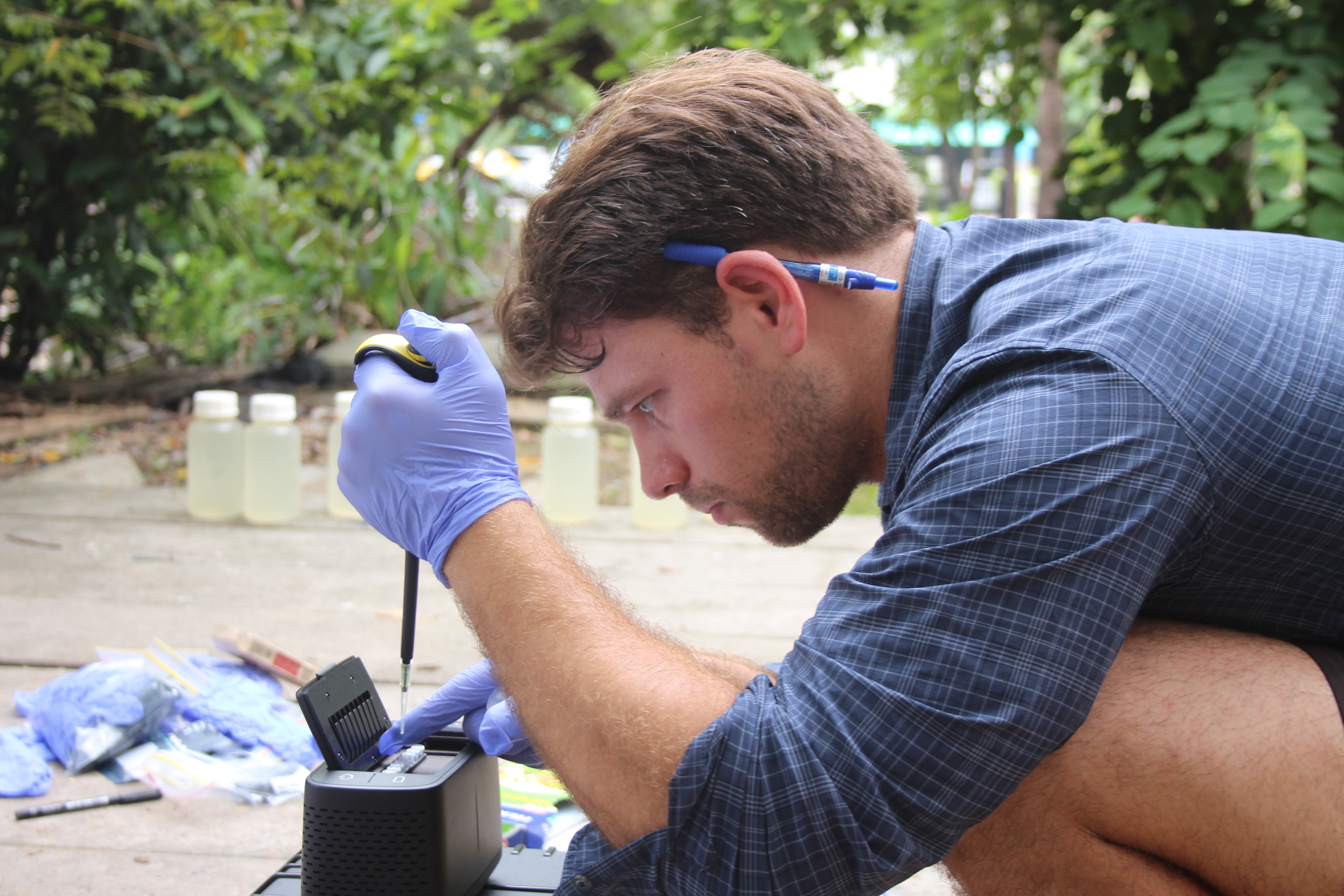 Researchers test their real time eDNA detection kits in Thailand - News ...